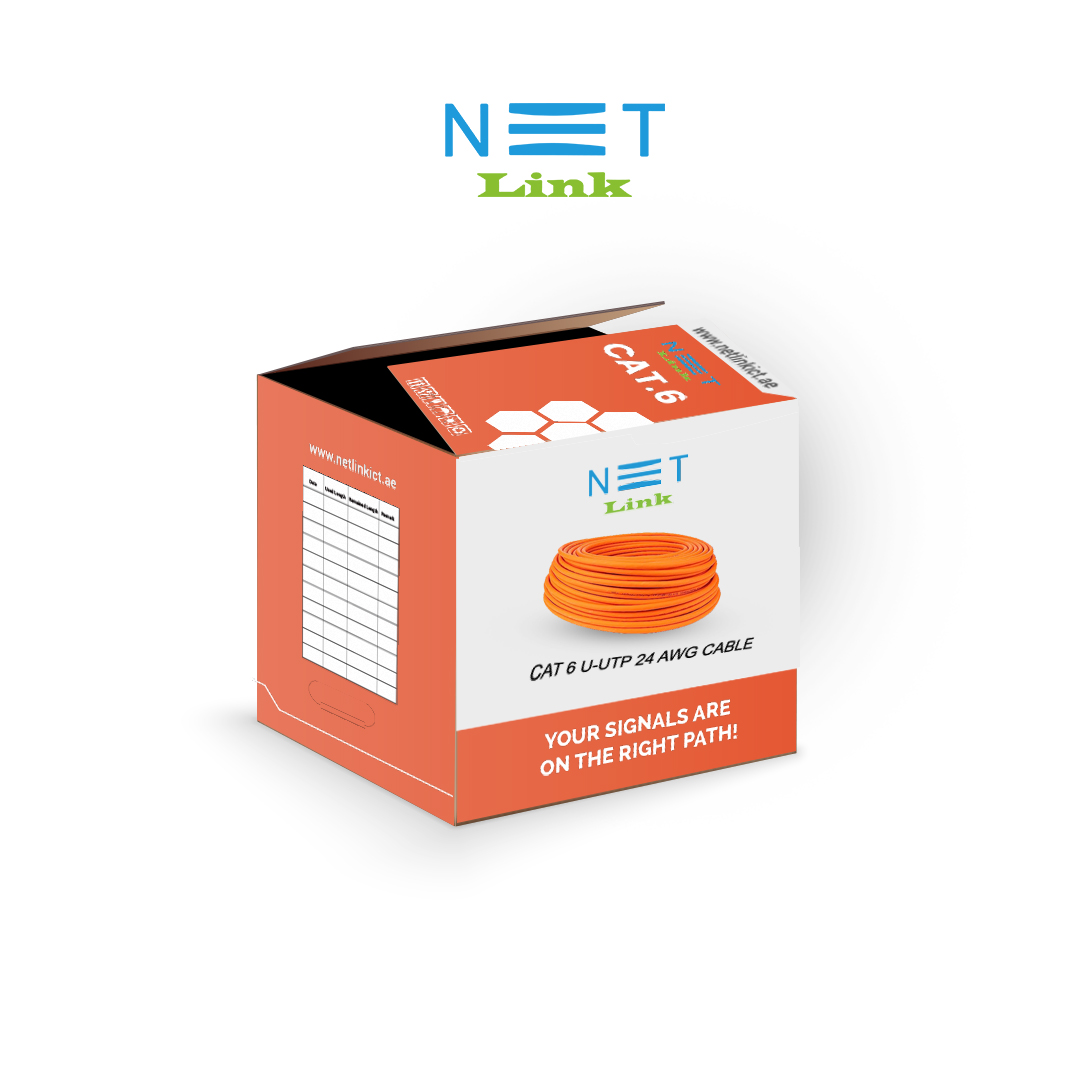 CAT6 U/UTP 24 AWG CABLE - Netlink ICT UAE